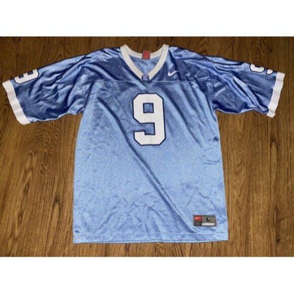 Nike | Shirts | Vintage 200s Nike North Carolina Tarheels 9 Football ...